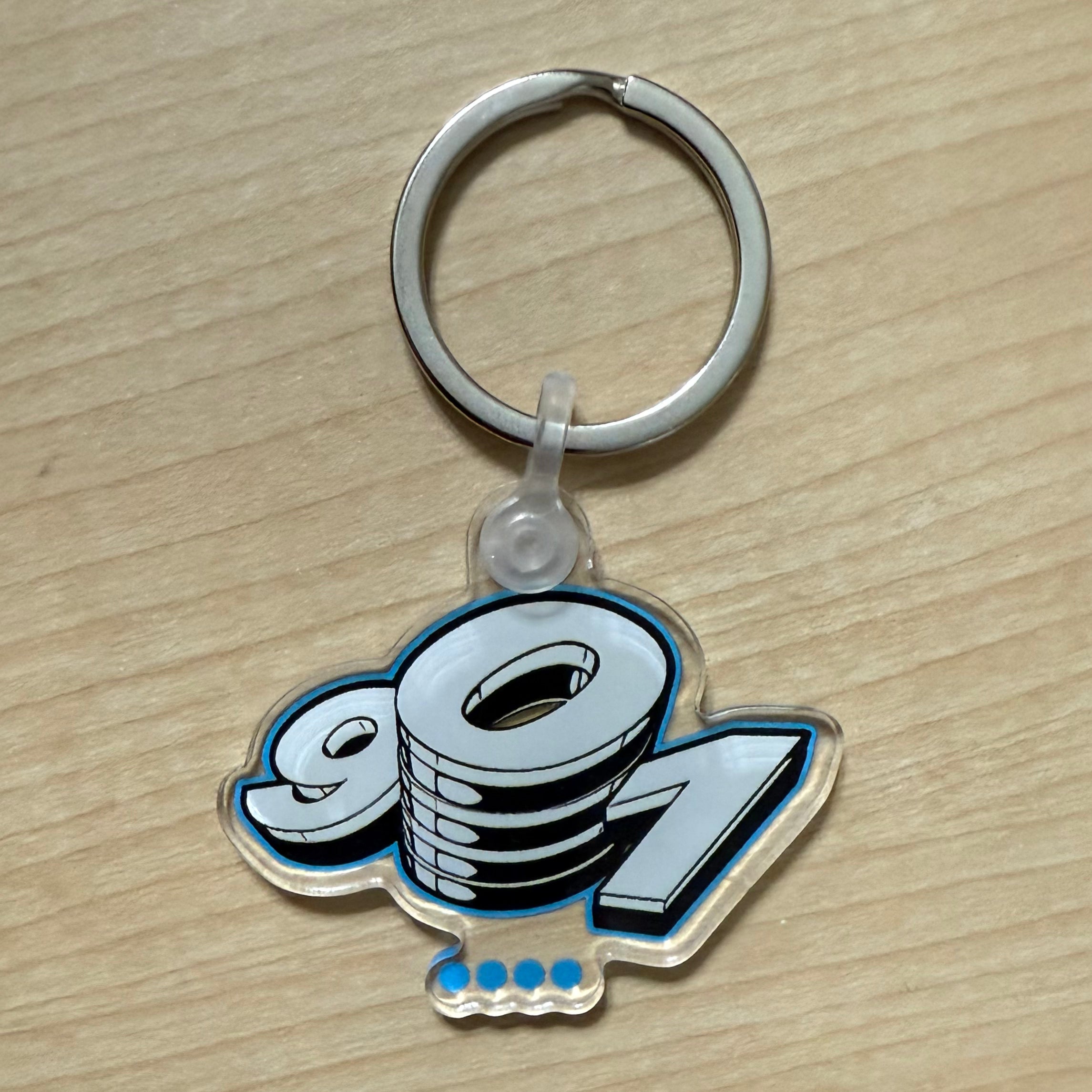 THEM SKATES 901 Keychain – Oak City Inline Skate Shop